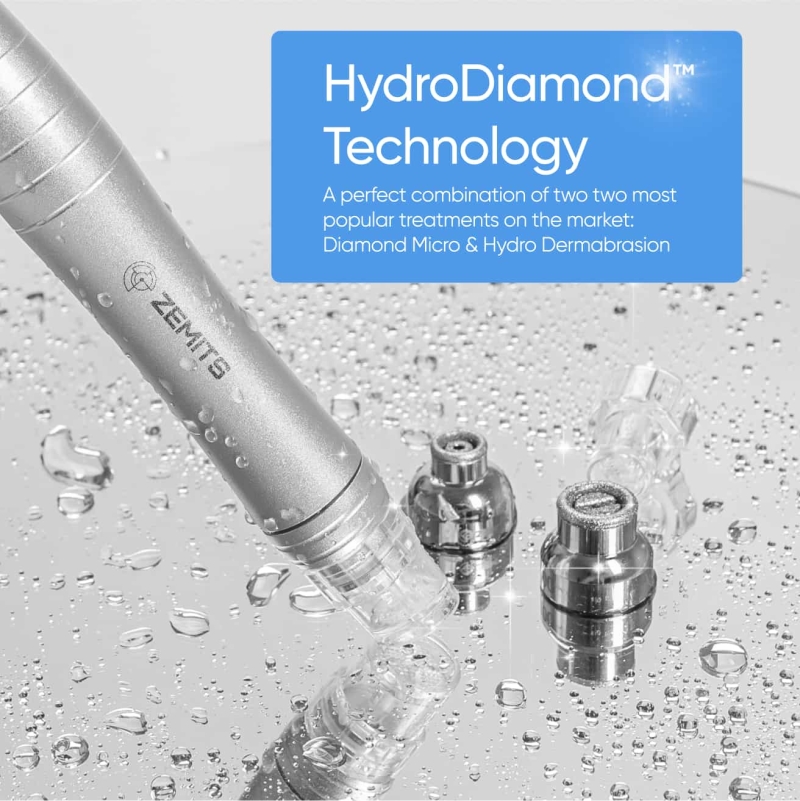 Zemits DermeLuxx Hydrodermabrasion Oxygen Cryo Facial System FOR SALE